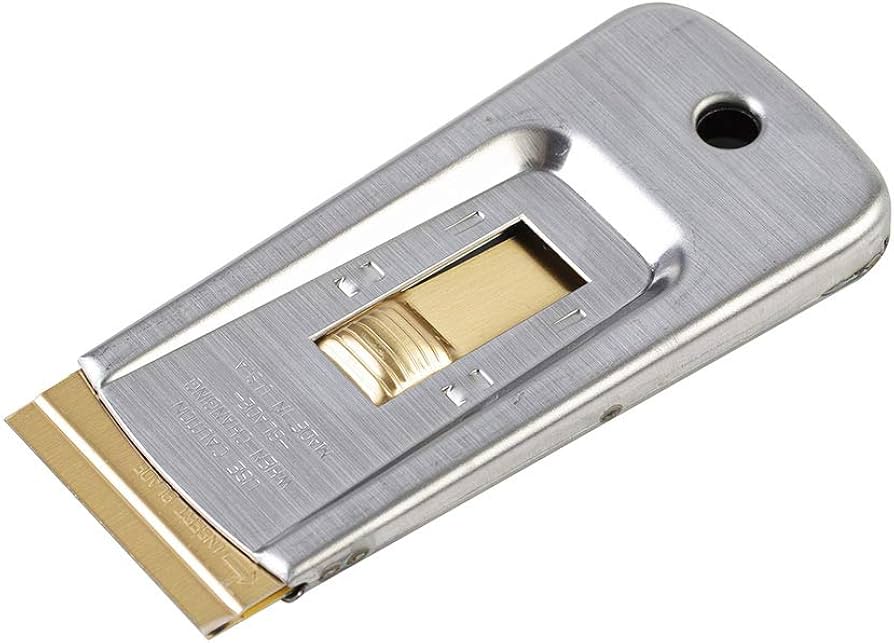 Heavy Duty Metal Pop Up Razor Scraper | Revs – Revs Paint Supplies